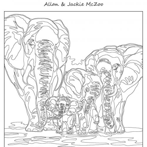 Qube | Colouring pages by Steven Brown